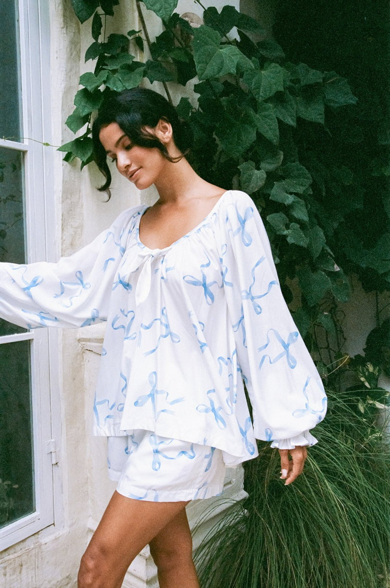 Heidi Sleep Set - Bow – Piyama USD