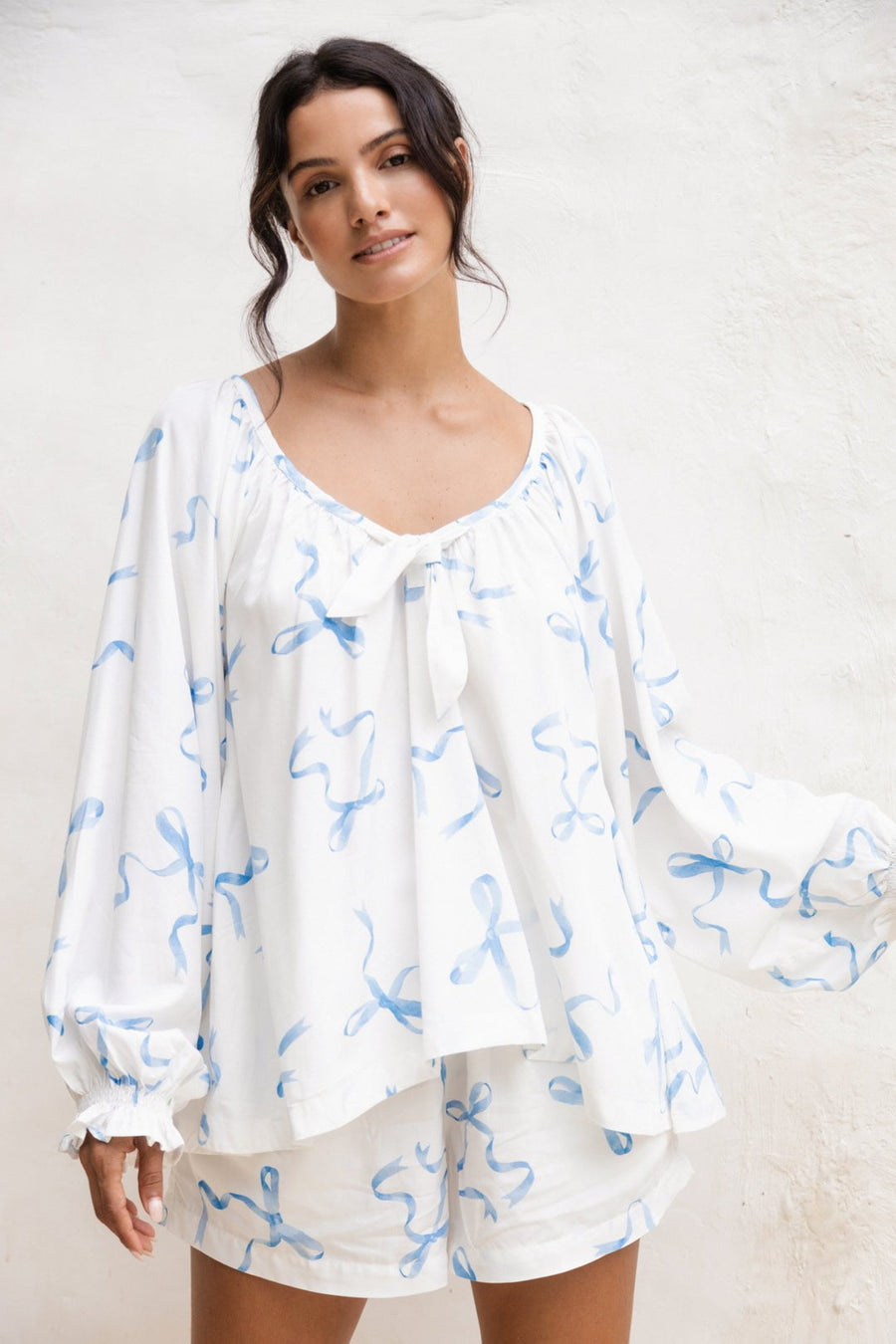 Heidi Sleep Set - Bow – Piyama USD