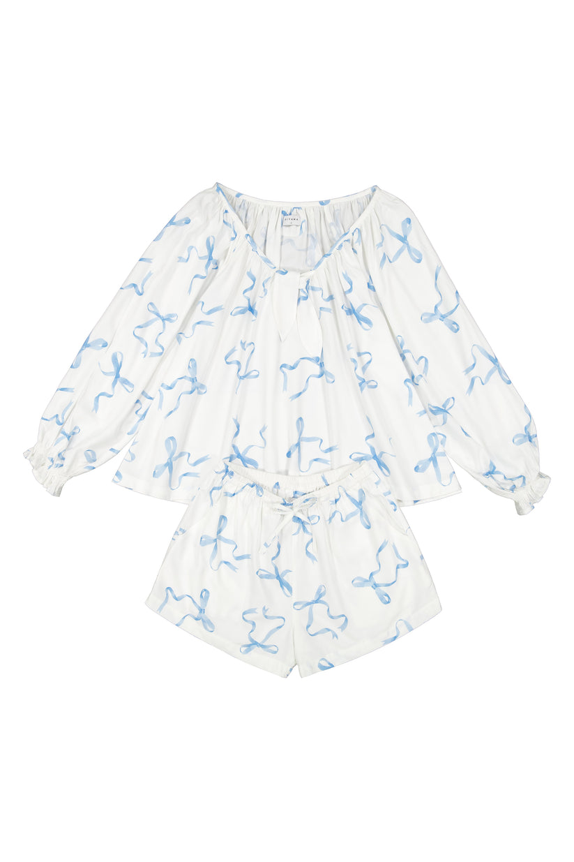 Heidi Sleep Set - Bow – Piyama USD