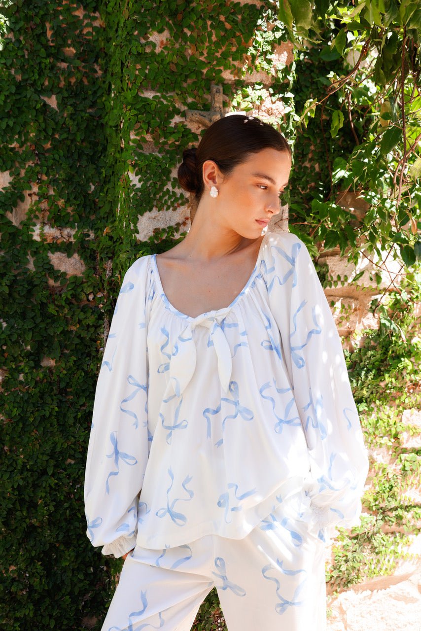 Heidi Sleep Set - Long - Bow – Piyama USD